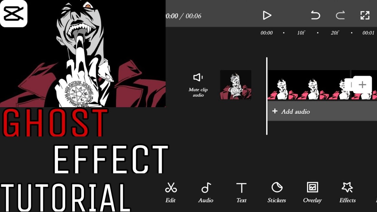 Ghost Effect Tutorial On Capcut Easy Tutorial Youtube