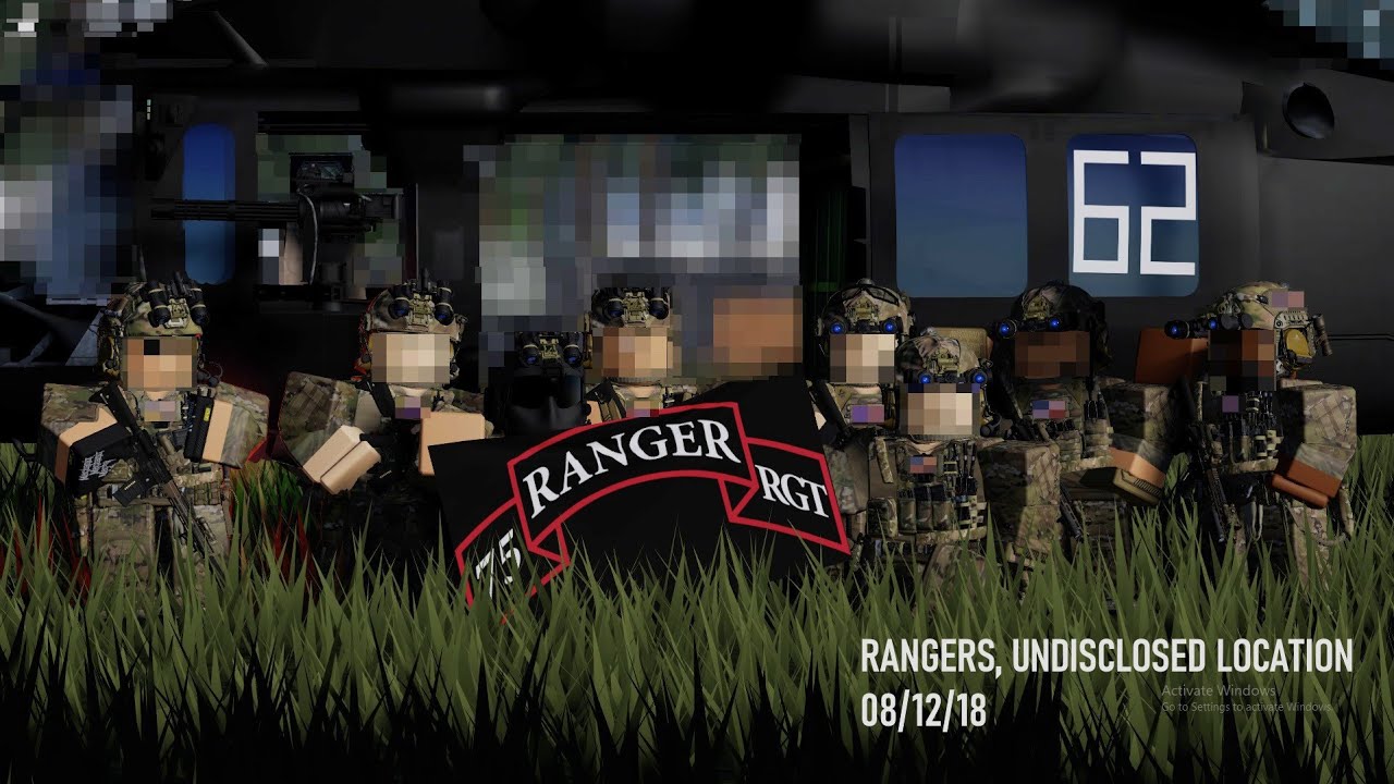 75th Ranger Regiment Trailer Roblox Youtube