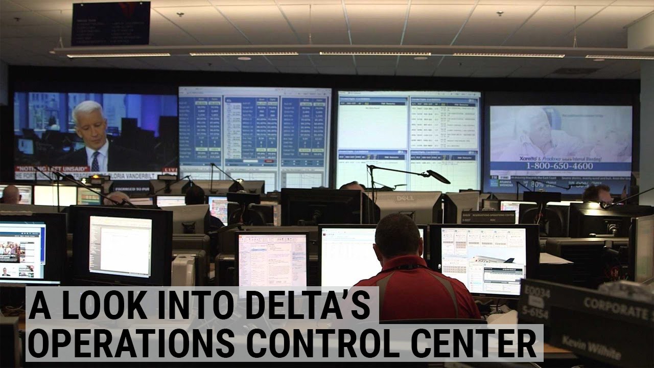 A Look Into Delta S Operations Control Center Youtube