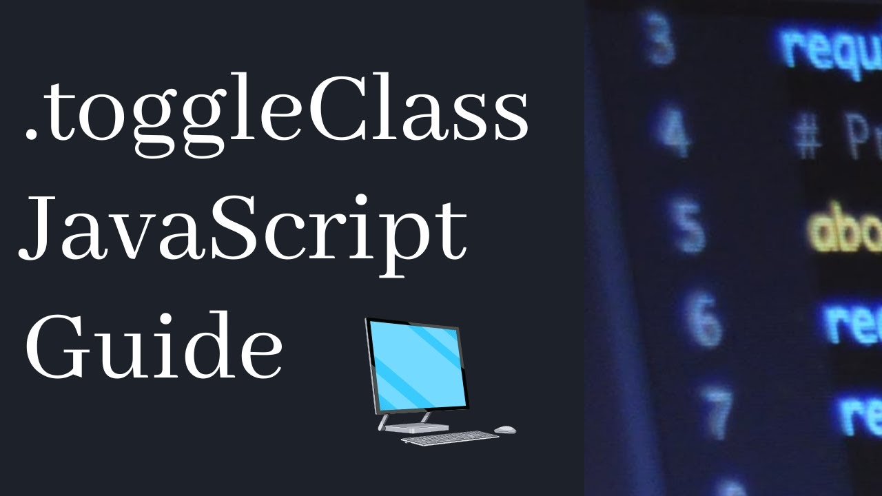 Toggleclass Javascript Walkthrough How Toggleclass Works In Javascript
