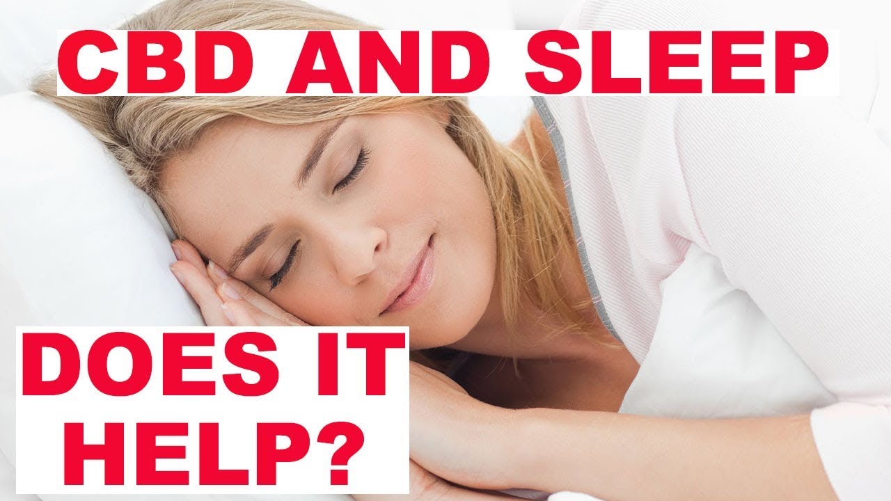Cbd Oil And Sleep Does It Help You Sleep Better Youtube