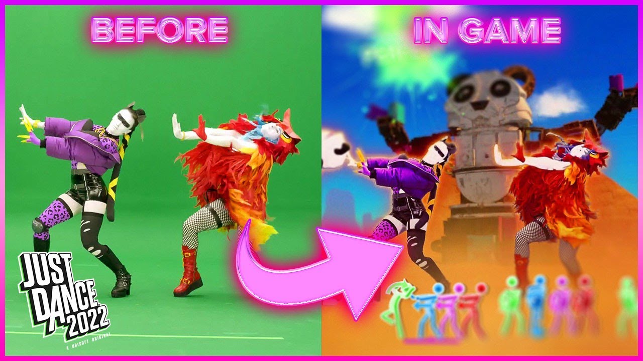 Just Dance 2022 Real Dancers Behind The Scenes Part 3 4 Youtube