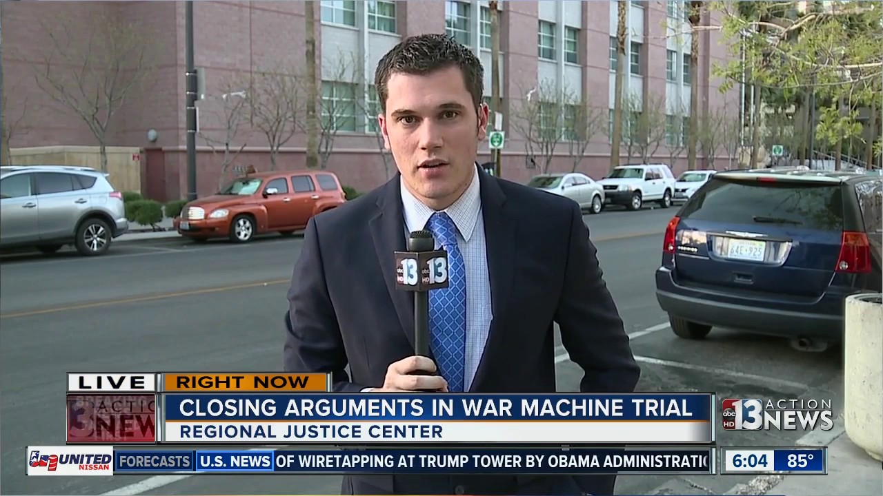 Closing Arguments Conclude In War Machine Trial Youtube