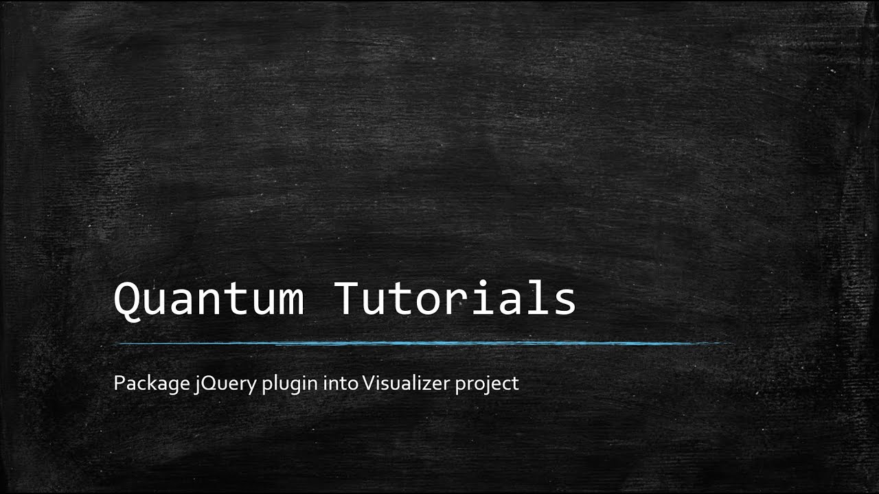 Extensibility Part 1 Using Jquery Plugin In Visualizer Application