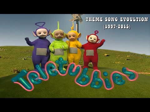 Teletubbies Theme Song Evolution 1997 2015 Youtube