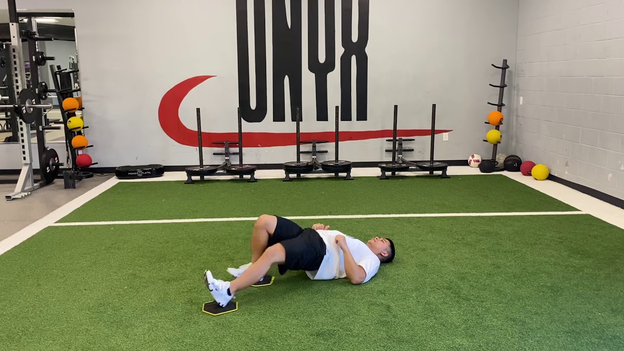 Alternating Slider Hamstring Curls Youtube