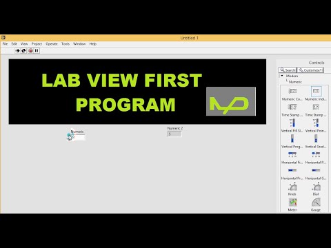 Simplest Program In Labview Simplest Labview Program For Beginners