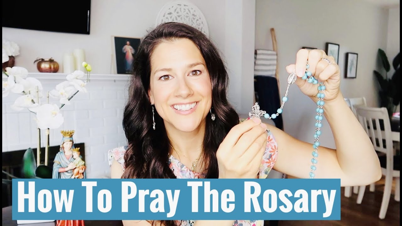Rosary Step By Step How To Pray It Youtube