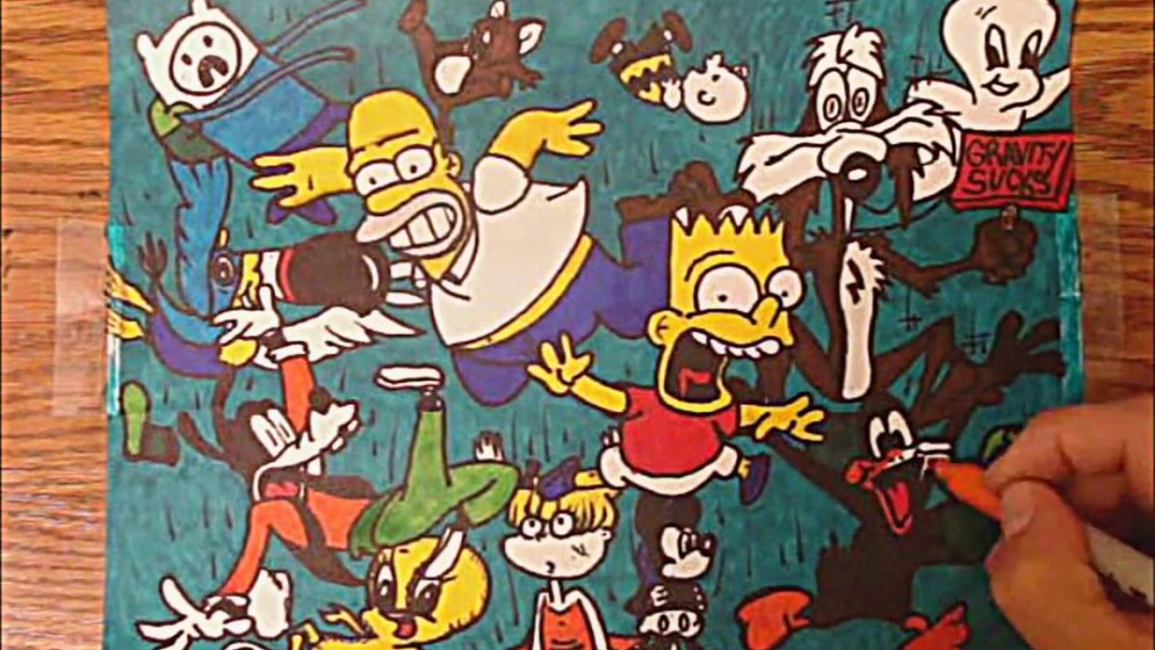 Trippy Sharpie Art Hd Youtube