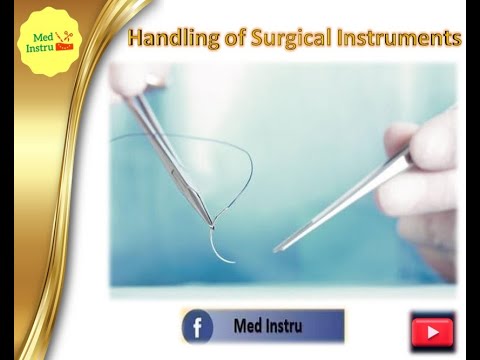 Handling Basic Surgical Instruments Youtube