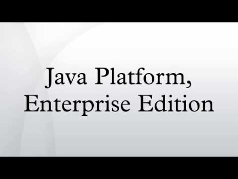 Java Platform Enterprise Edition Youtube