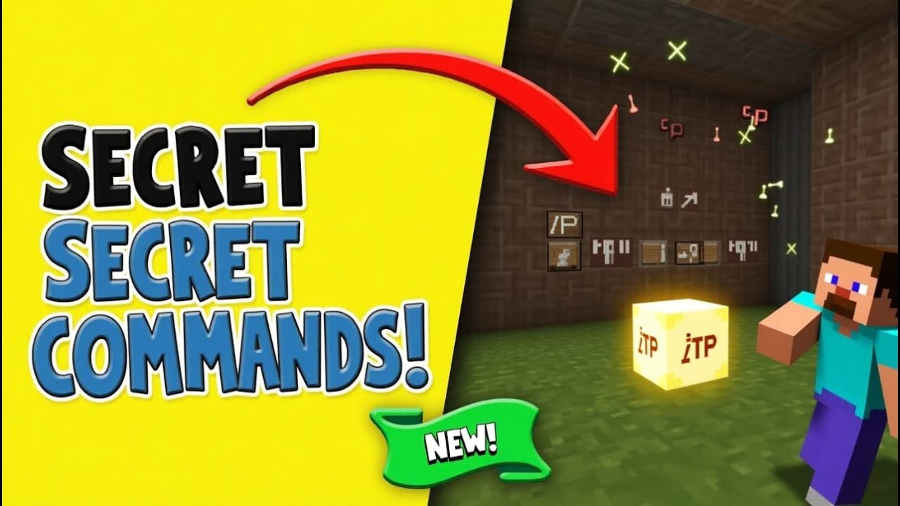 Minecraft Secret Commands You Didn T Know Youtube