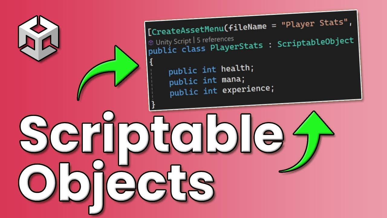 Getting Started With Scriptable Objects Watch This Before You Do Youtube