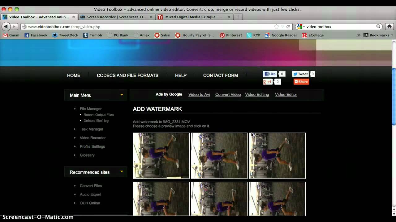 Video Toolbox Youtube