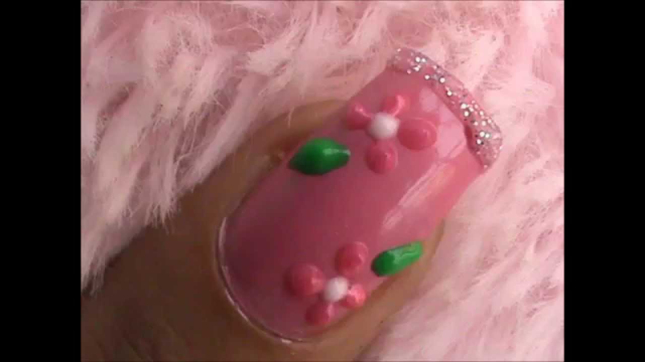 Designing With A 3d Nail Art Pen Youtube