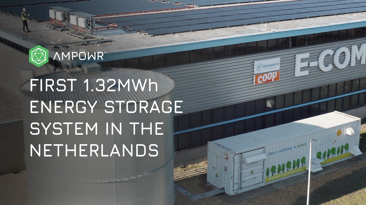 The Netherlands First 1 32mwh Smart Energy Storage System Ampifarm