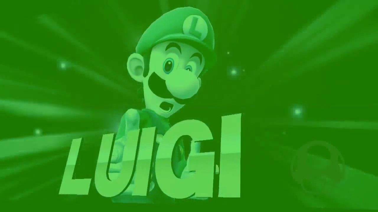 Ssb4 Luigi Theme Victory Poses Youtube