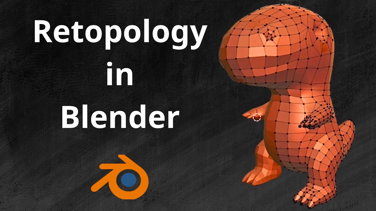 How To Retopology In Blender Beginner Tutorial Youtube