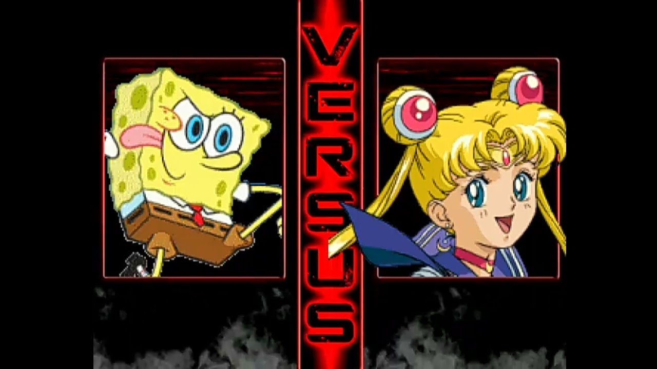 M U G E N 95 Spongebob Squarepants Vs Sailor Moon Youtube