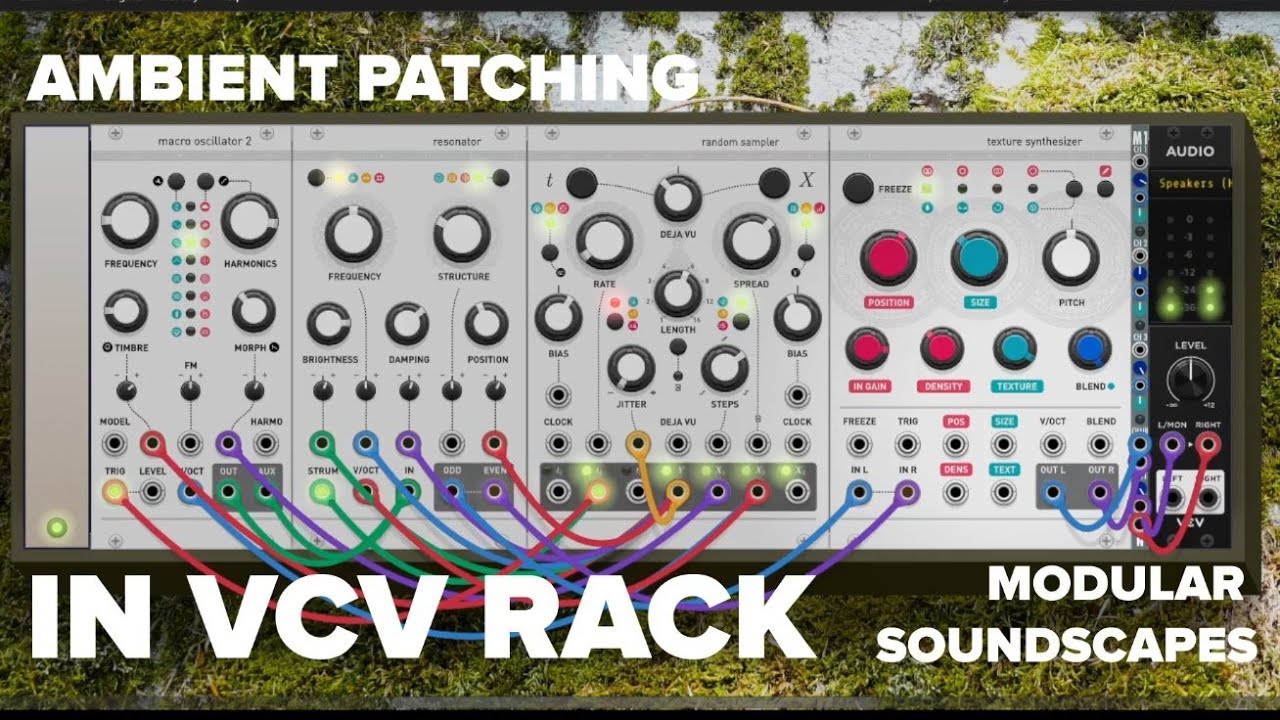 Ambient Vcv Rack Patching Marbles Rings Clouds Modular Soundscapes