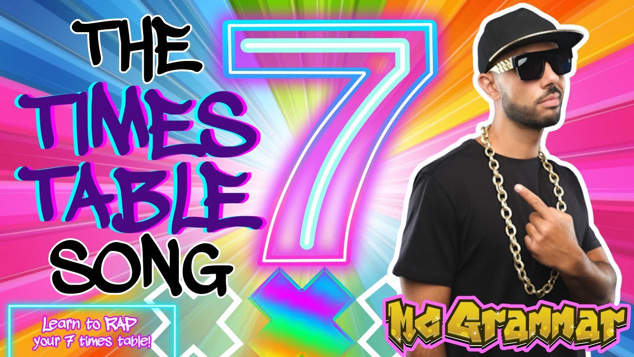 Learn Your Seven Times Table In Rap Mc Grammar рџћ Educational Rap