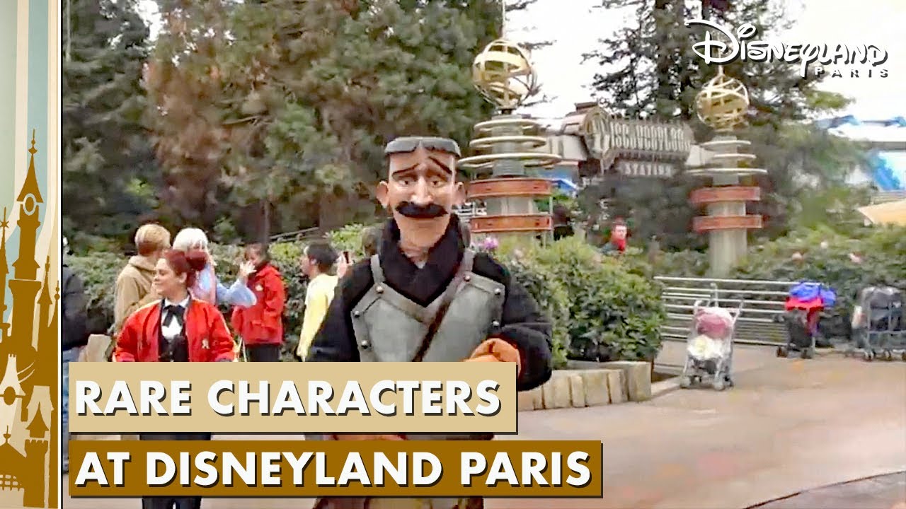 Rare Characters At Disneyland Paris Youtube