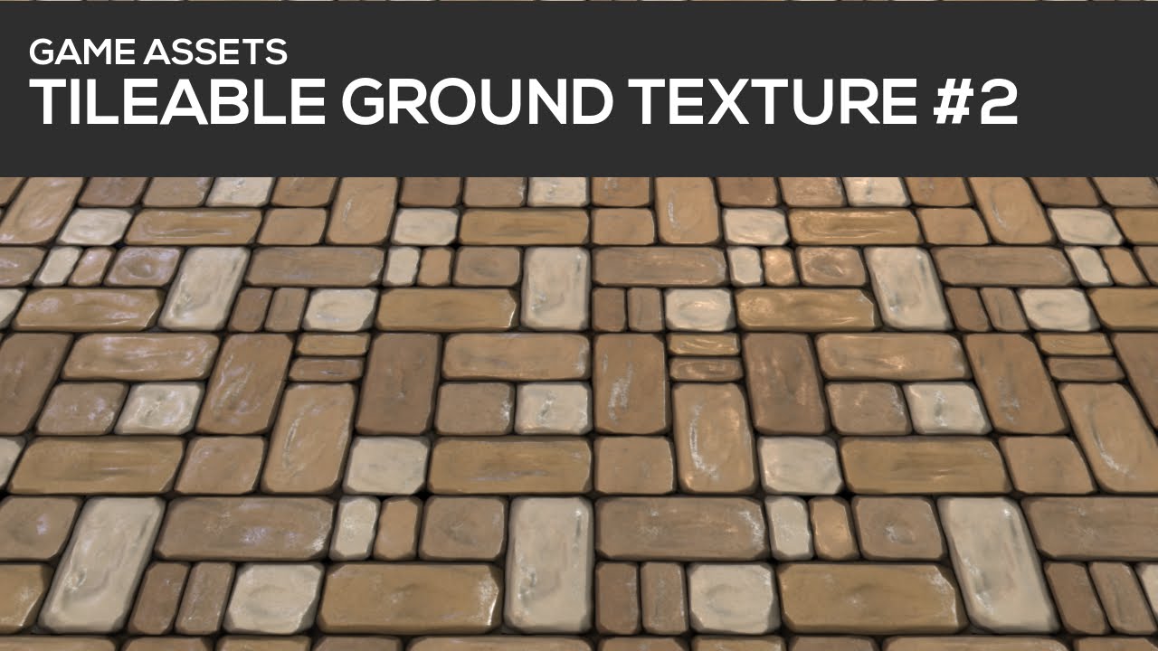 Game Asset Tutorial Tileable Ground Texture Part 2 2 Youtube