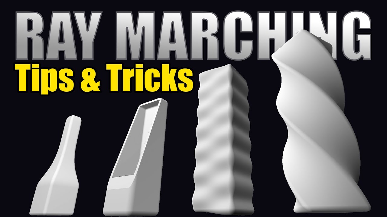 Shader Coding Ray Marching Tips Tricks Youtube
