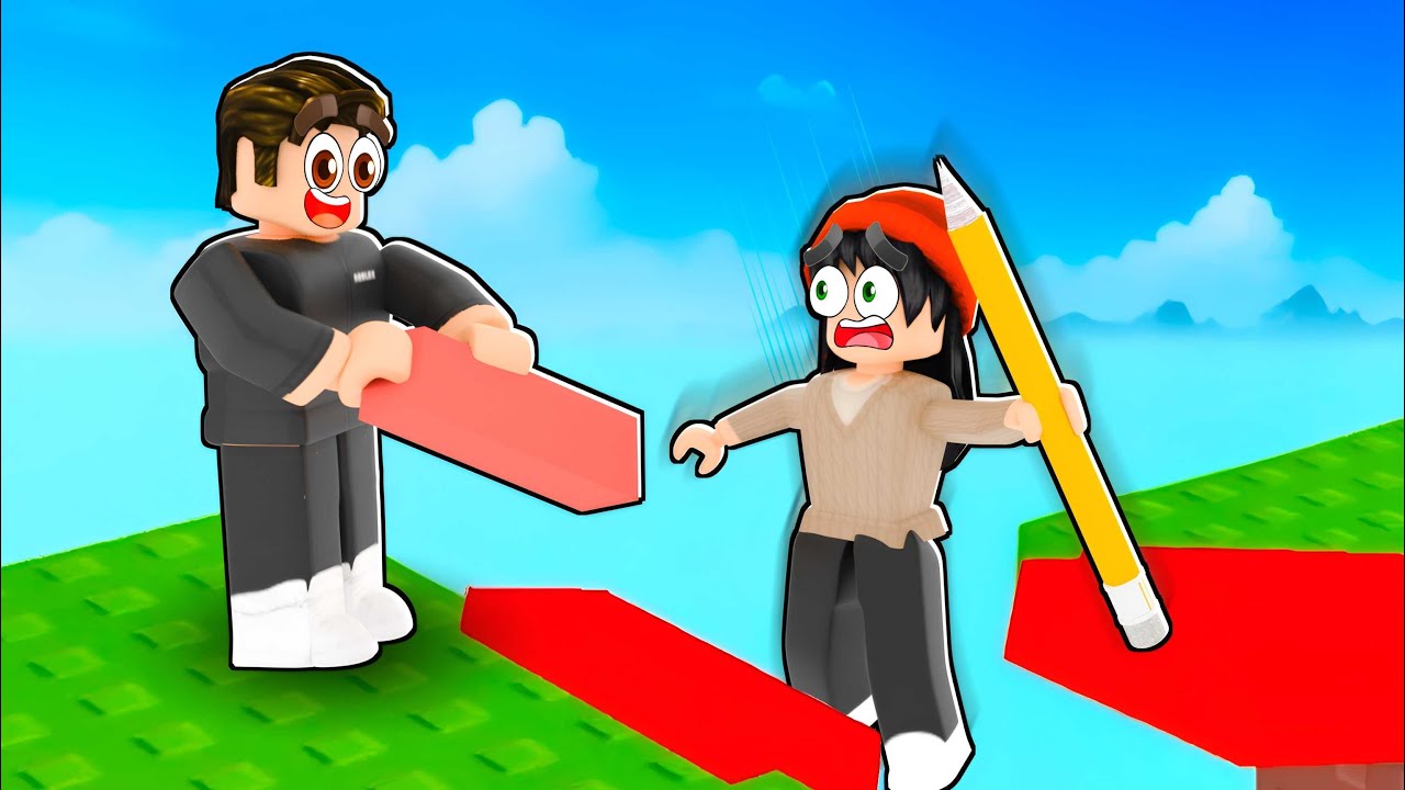 Roblox Draw Together Obby With Alexa Youtube