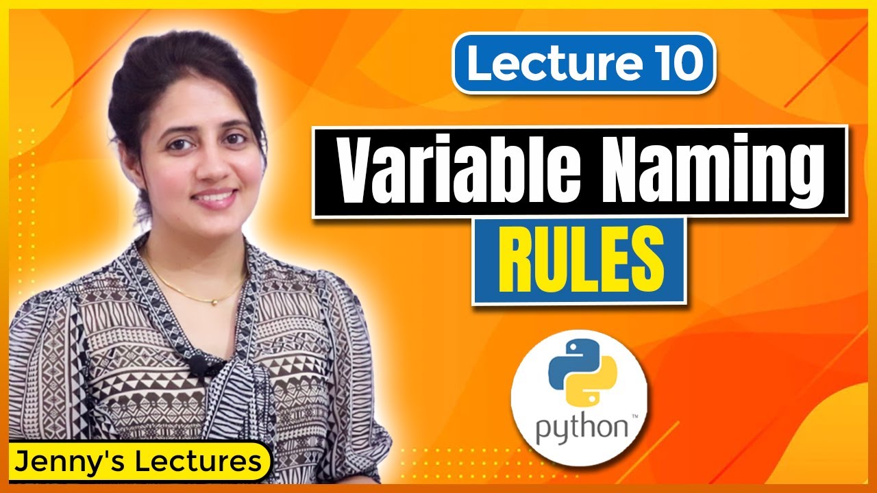 P 10 Variable Naming Rules In Python Python Tutorials For Beginners