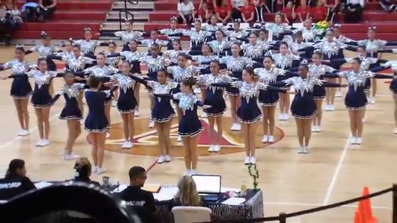 Olive Vista Ms Drill Team Sharp 2015 Youtube