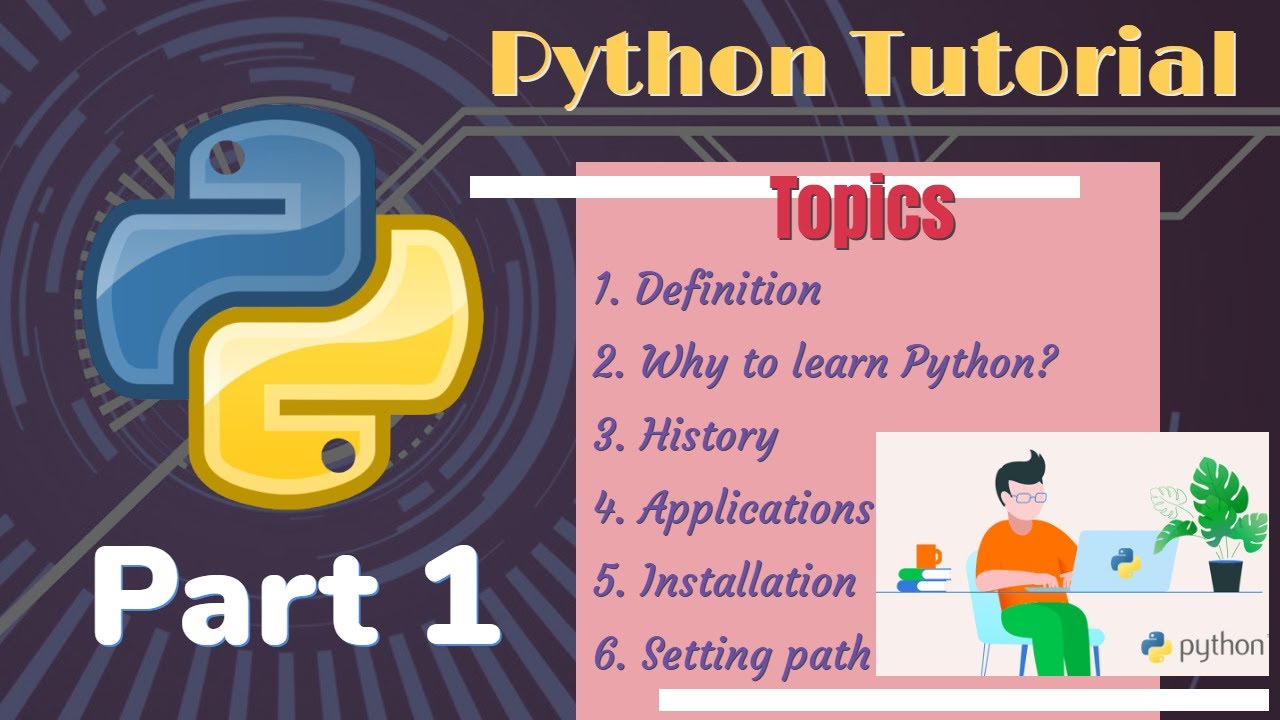 Python Tutorial For Beginners Part 1 Introduction Learn Python