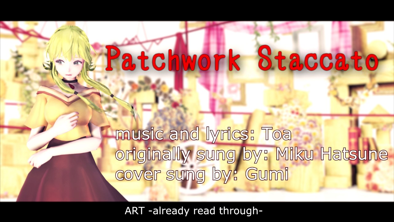 Vocaloid Patchwork Staccato Youtube