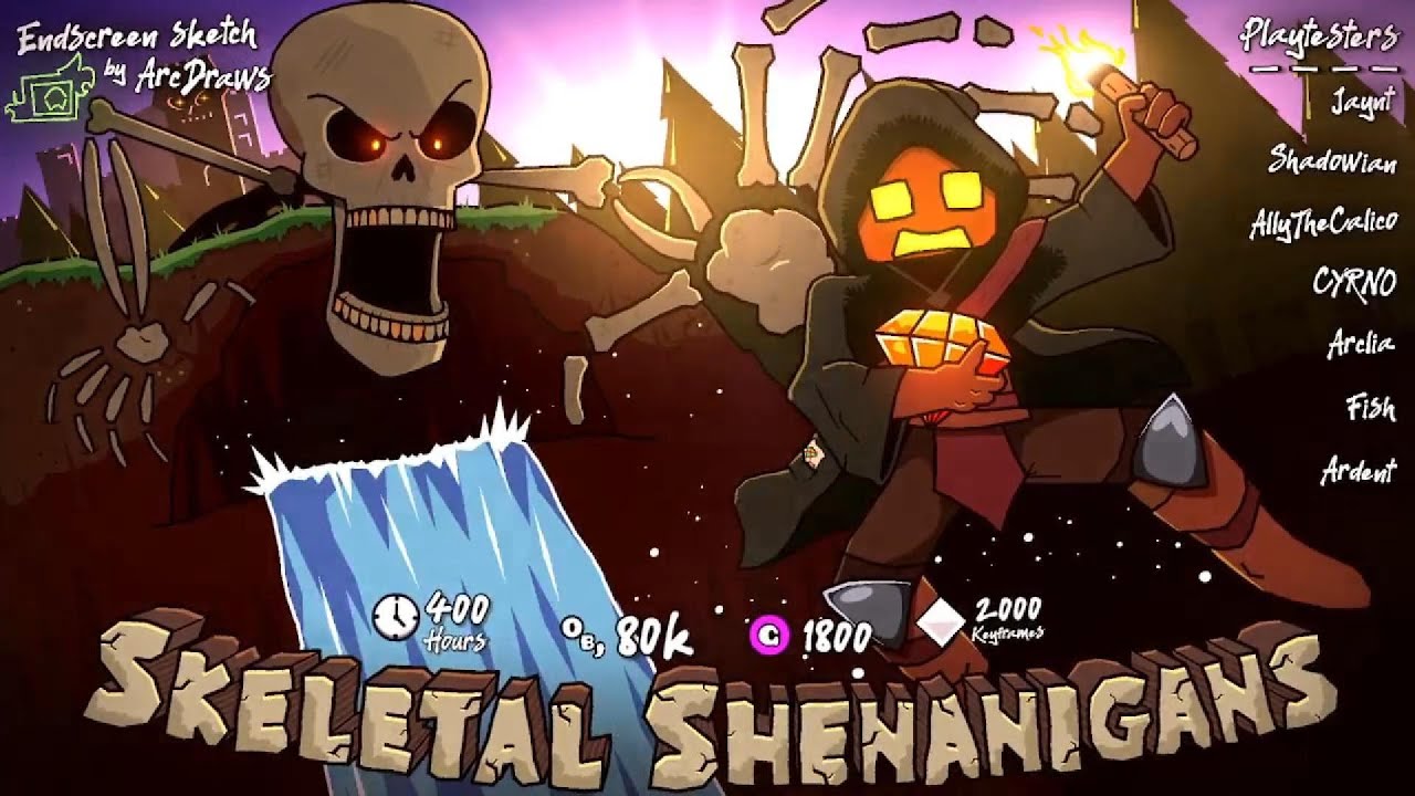 Gd Skeletal Shenanigans By Yoreid Airzyy 100 Youtube