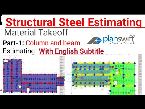 Structural Steel Estimating Material Takeoff Planswift Complete Course