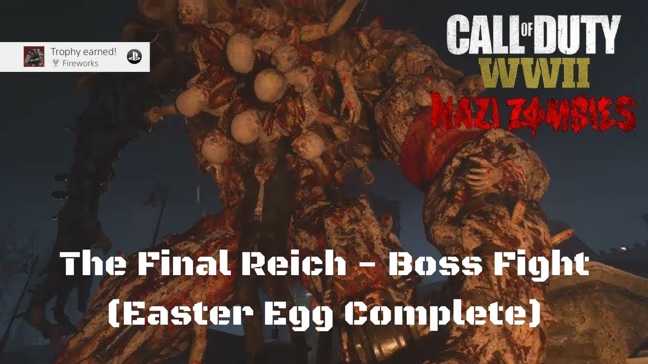 The Final Reich Boss Fight Call Of Duty Ww2 Zombies Easter Egg