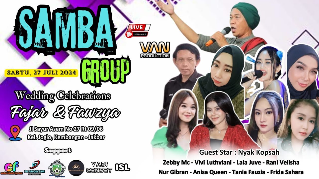 рџ ґ Live Streaming Samba Group Sabtu 27 Juli 2024 Youtube