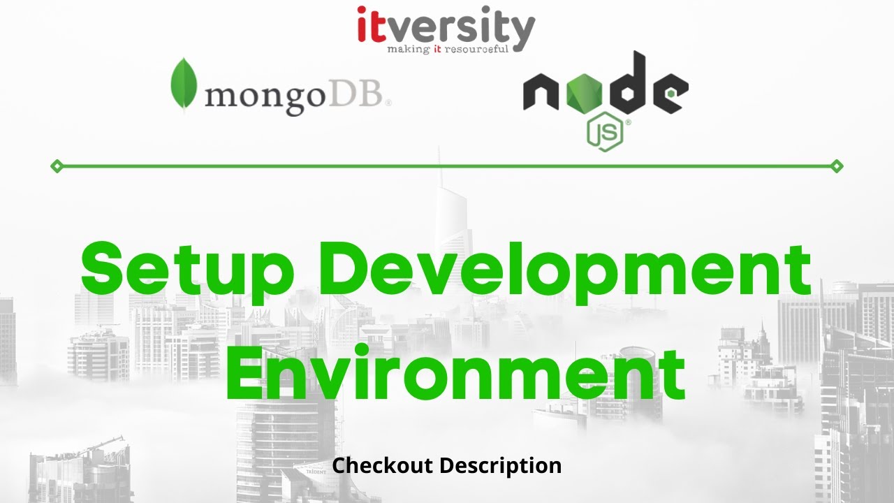Setup Development Environment Setup And Validate Nodejs Youtube
