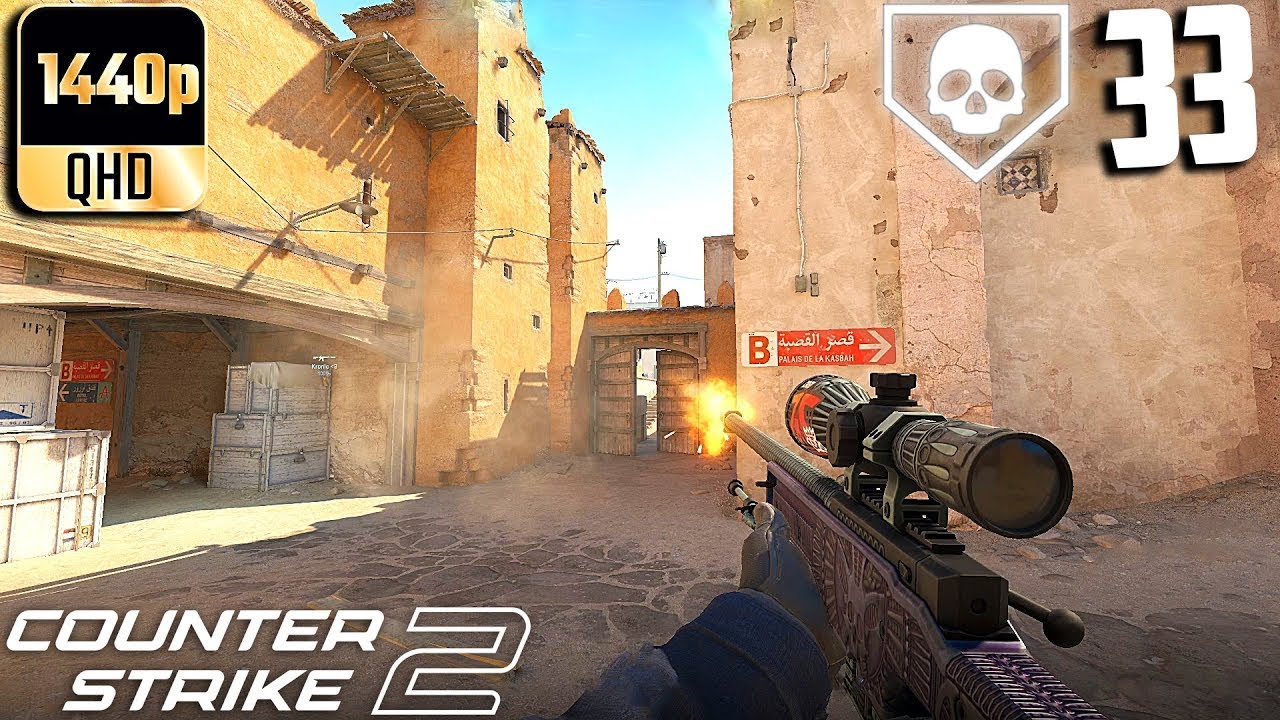 Cs2 33 Kills On Dust 2 Competitive Full Gameplay 2 No Commentary