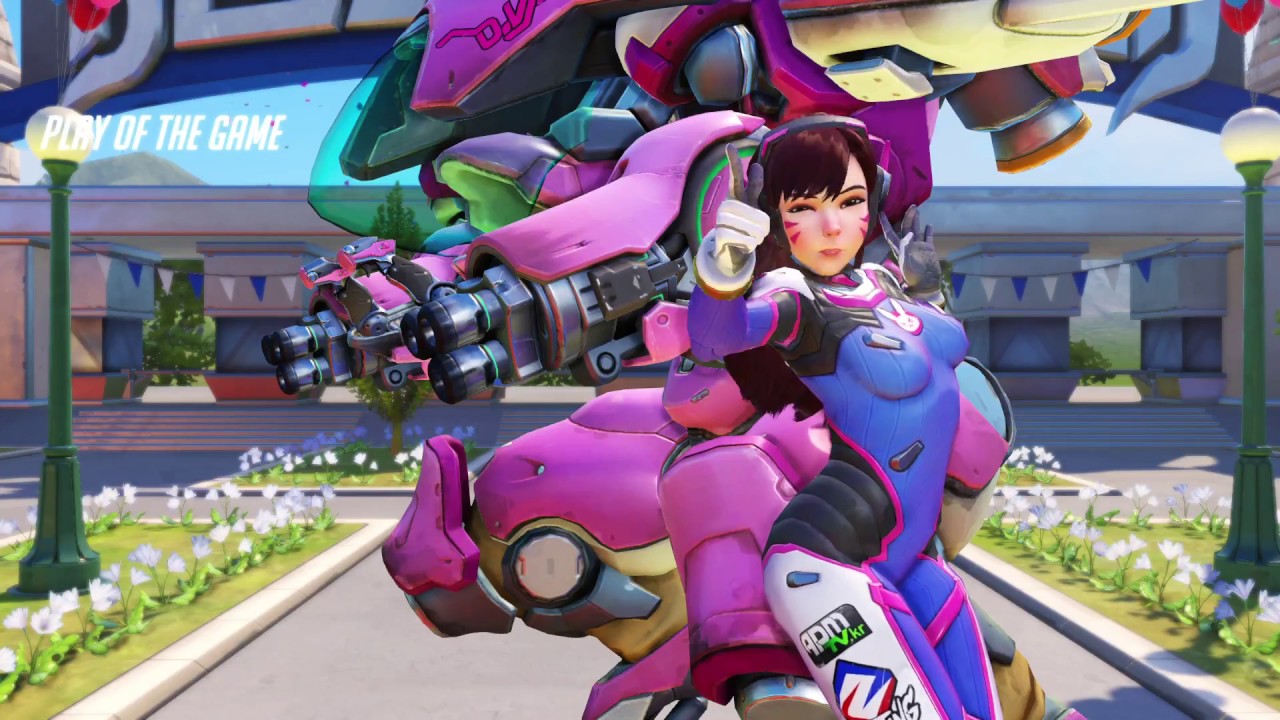 D Va Team Kill Overwatch Youtube