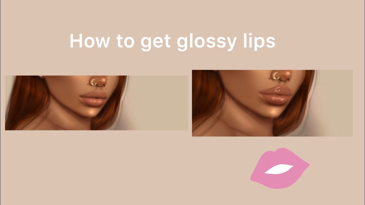 Glossy Lips Tutorial On Ibispaintx Youtube
