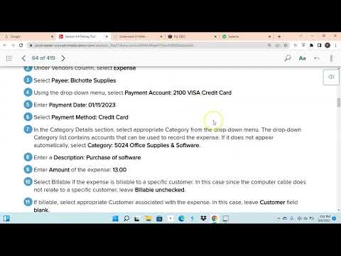 Chapter 4 Quickbooks Online Video Lecture Youtube