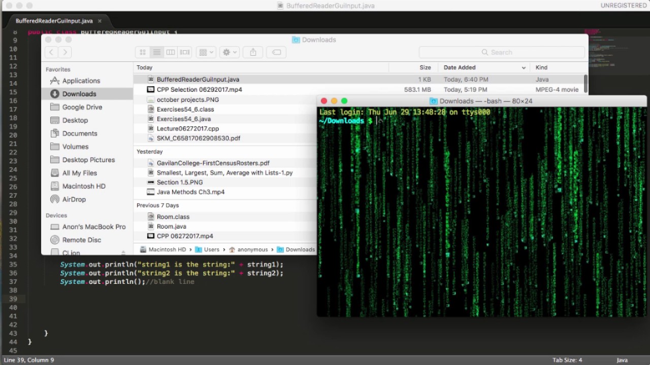 Java Input Youtube