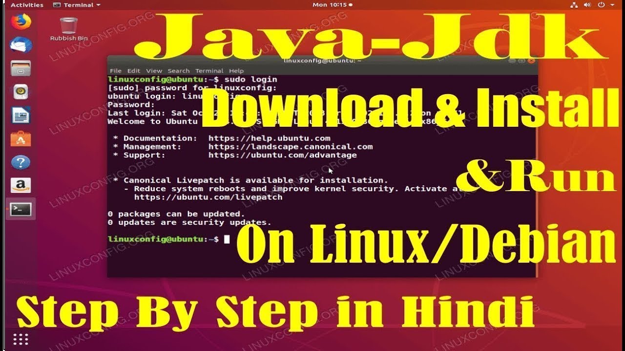 How To Download Install Run Java Jdk On Ubuntu Debian Step By Step