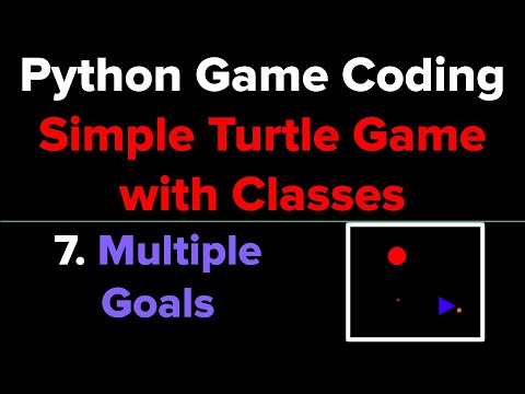 Simple Python Game Tutorial Using Classes Part 7 Youtube