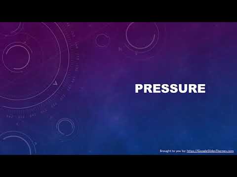 Pressure Force Pascal Powerpoint Slides Template Youtube