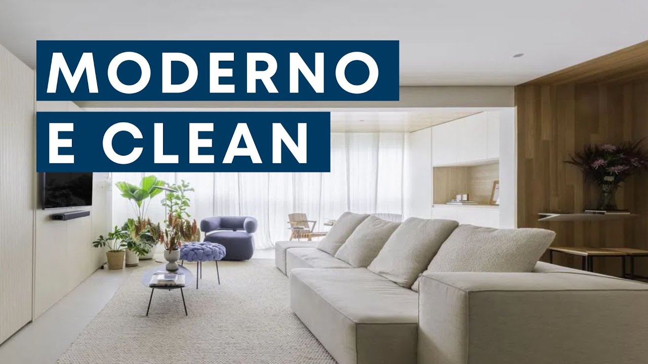 Design Clean E Moderno Em Apartamento Todo Transformado Youtube
