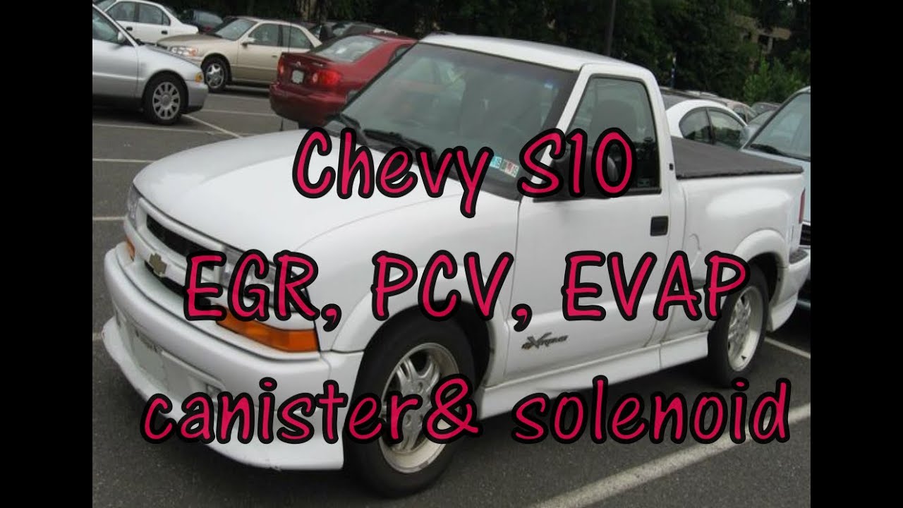 Chevy S10 Emissions Pcv Valve Egr Valve Evap Canister 58 Off