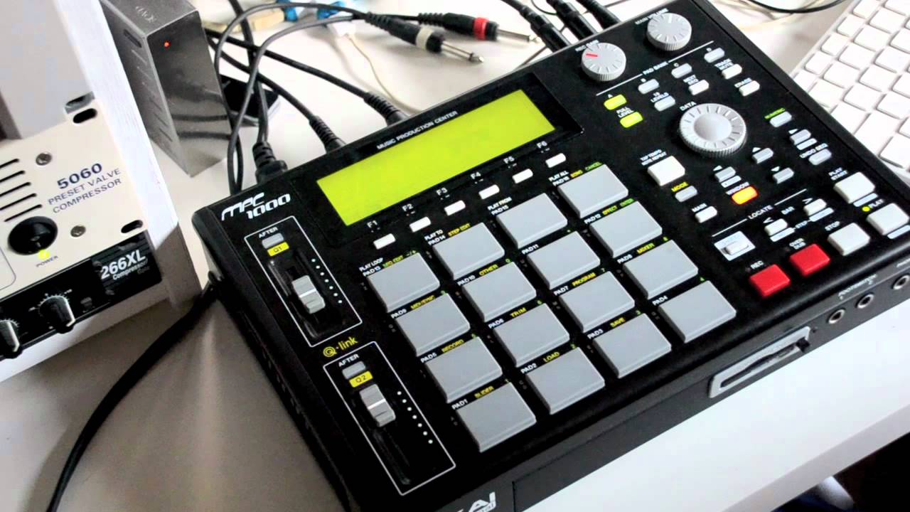Akai Mpc 1000 Mpadrums Youtube