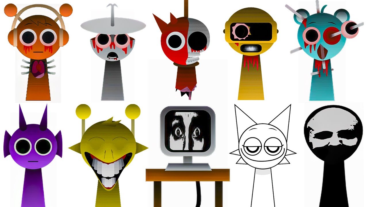 Niveles De Poder De Incredibox Sprunki Horror Game Nuevos – Yarnmp3